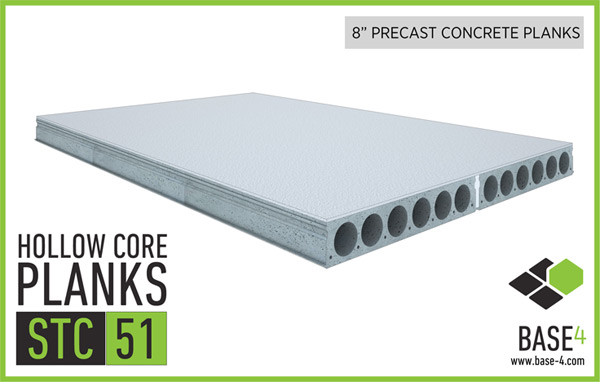 Hollow Core Plank Dimensions