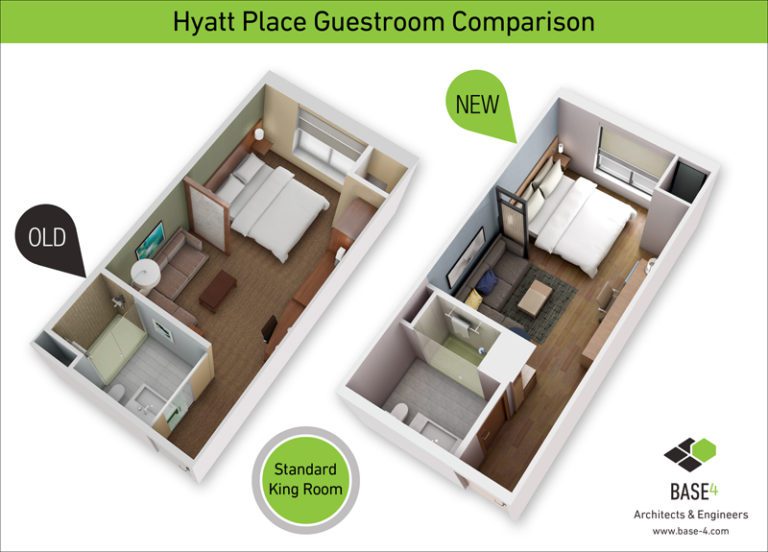 LOOK INSIDE THE NEW HYATT PLACE PROTOTYPE! - BASE4