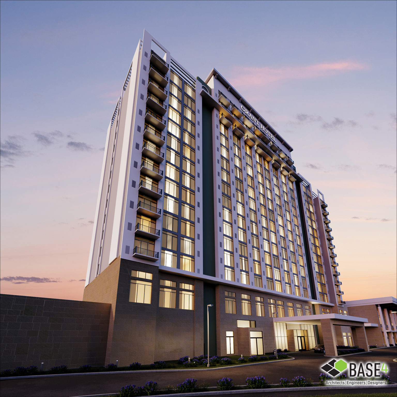 Exclusive: Designing a 17-story Modular Boutique Hotel - BASE4