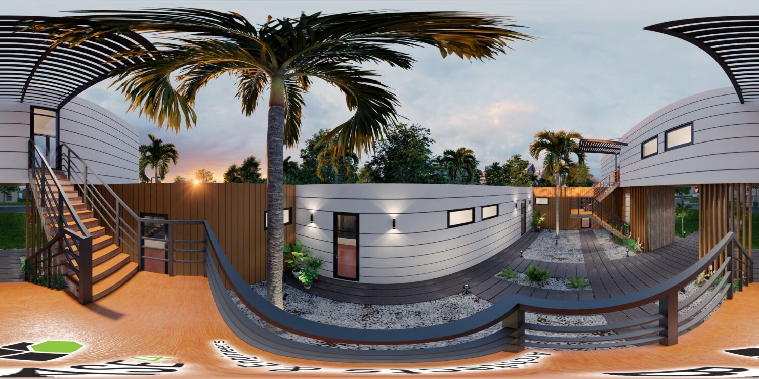 Modular Urban Housing 360 View 3 - Base4